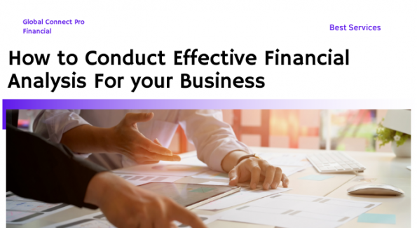 How to Conduct Effective Financial Analysis Of Business