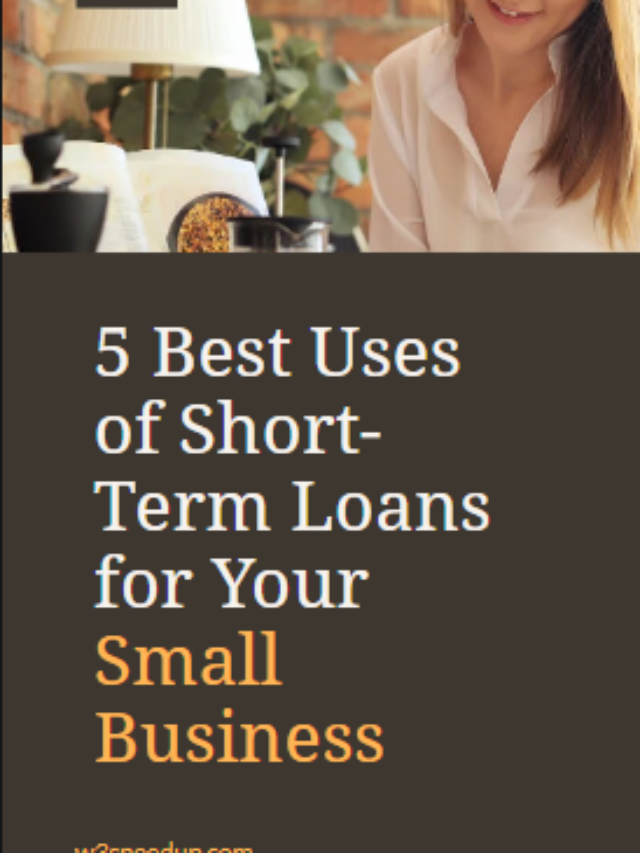 5 Uses for a Short-Term Business Loan - Global Connect Pro